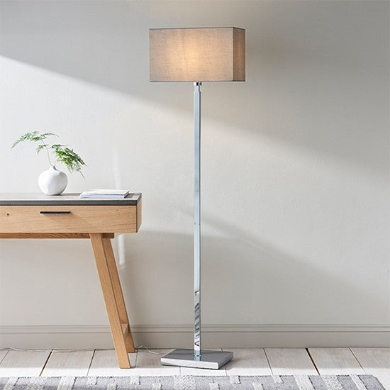 Rectangular Shade Floor Lamps Co Z 2 Light Holmo Rectangular Wood 2778